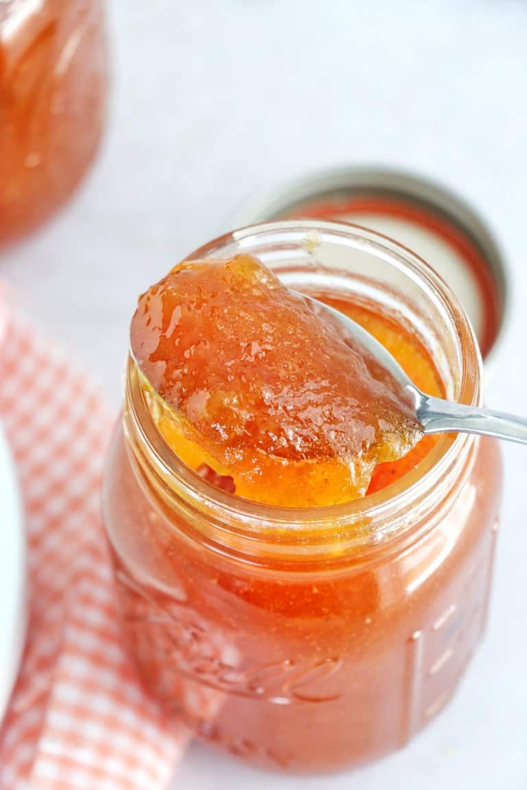 Homemade Peach Preserves - Kenneth Temple