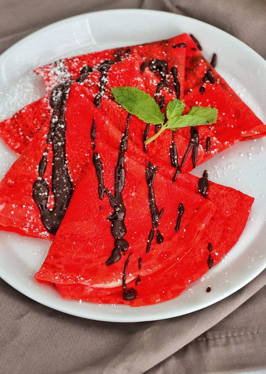 Red Velvet Crepes - Kenneth Temple