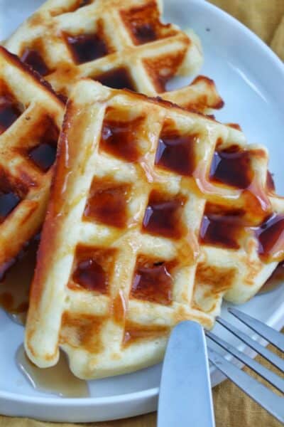 Sweet Corn Waffles - Kenneth Temple