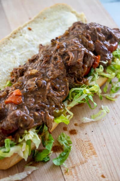 New Orleans Roast Beef Po-Boys - Kenneth Temple