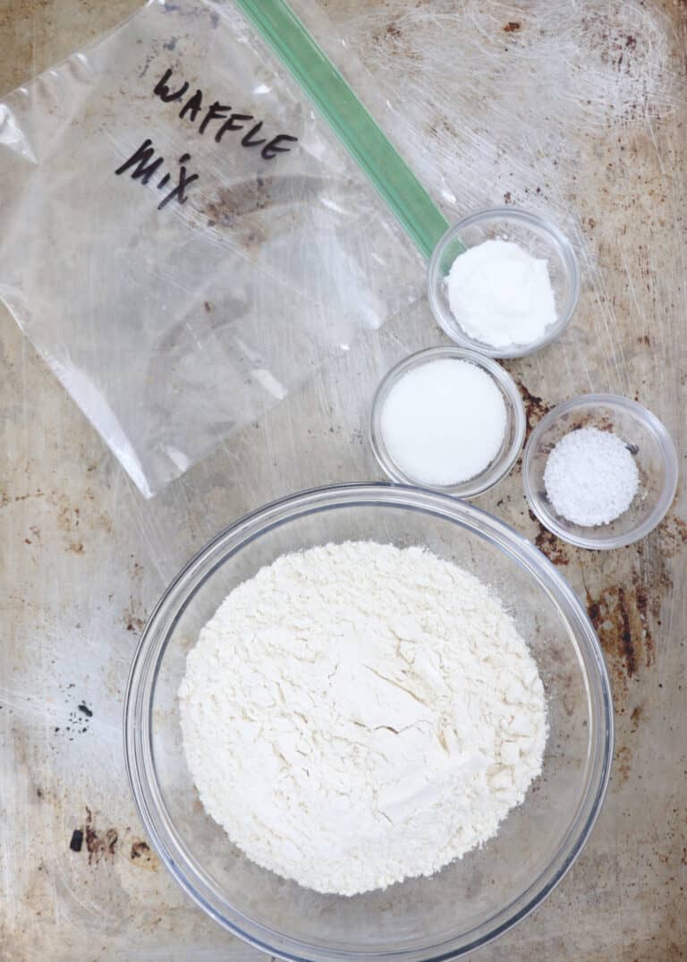 Homemade Waffle Mix - Kenneth Temple