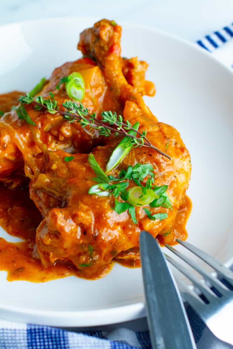 Haitian Stewed Chicken (Poulet Creole) - Kenneth Temple