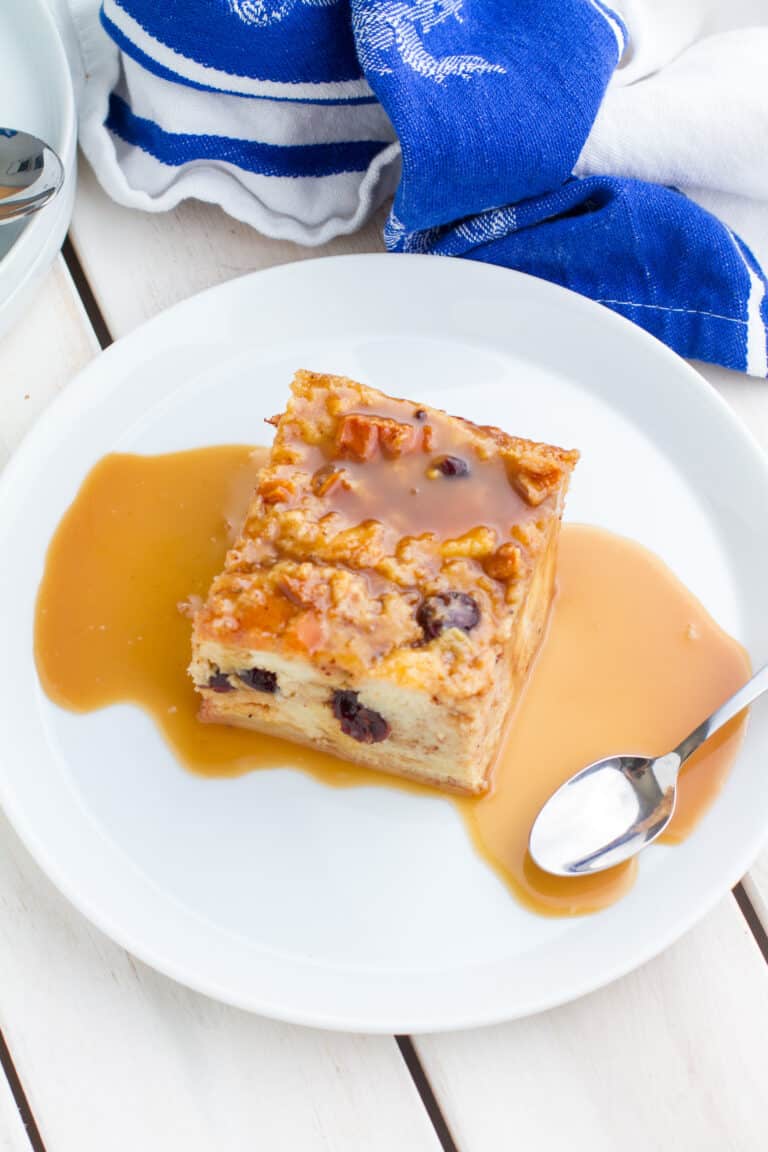 New Orleans Bread Pudding with Bourbon Sauce - Kenneth Temple