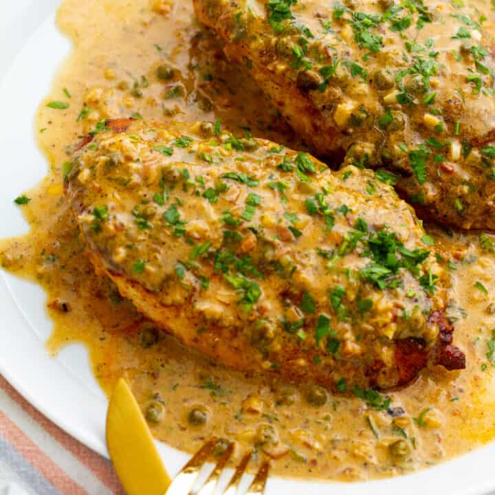 Creamy Lemon Chicken Piccata - Kenneth Temple
