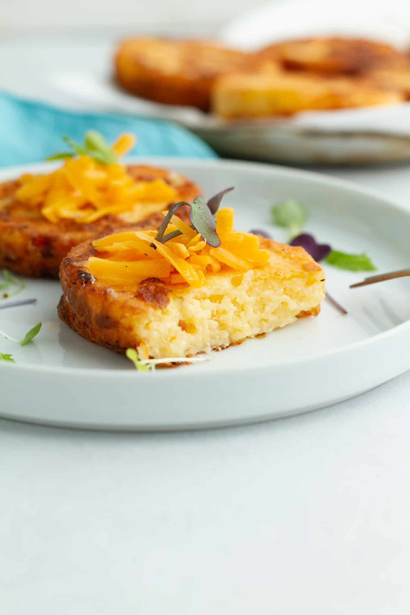 Cheesy Fried Grits - Kenneth Temple
