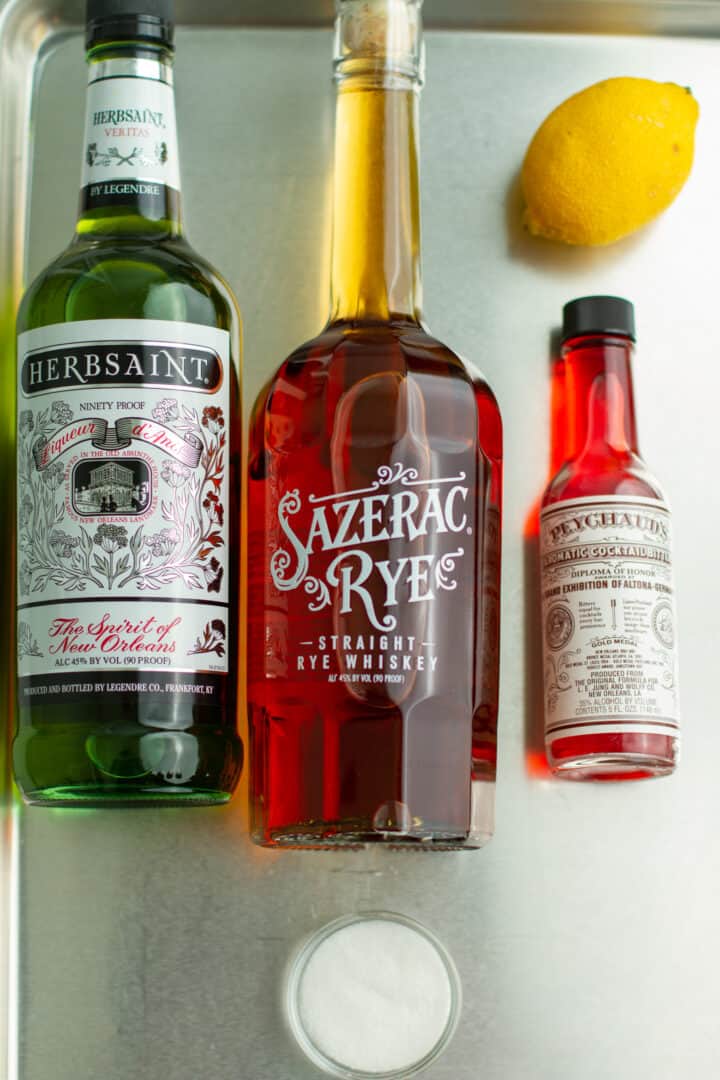 New Orleans Sazerac Cocktail - Kenneth Temple