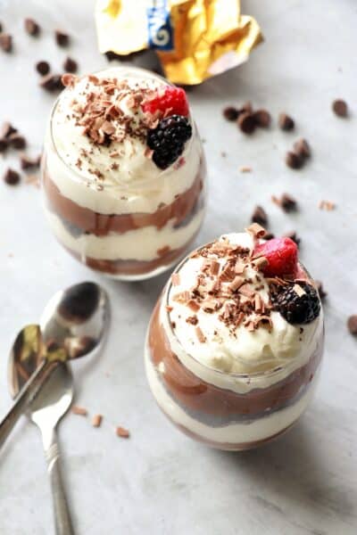 Velvety Chocolate Parfaits - Kenneth Temple