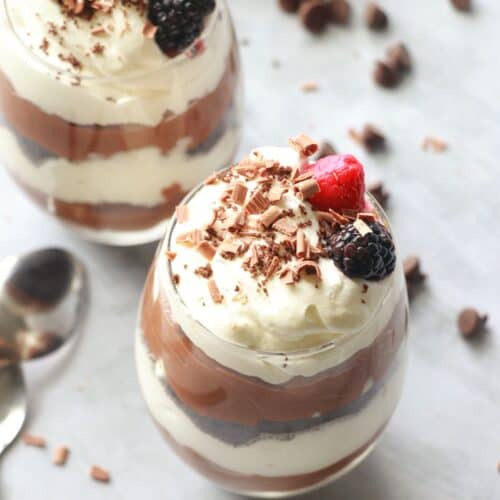 Velvety Chocolate Parfaits - Kenneth Temple