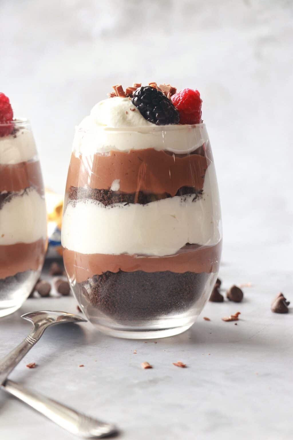 Velvety Chocolate Parfaits - Kenneth Temple